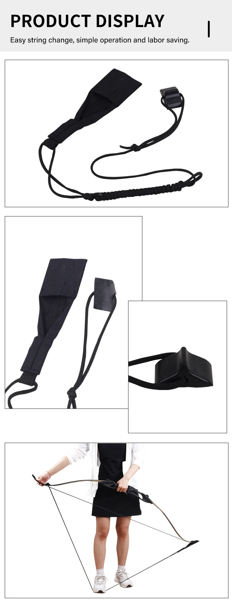 Archery Bow Stringer - Traditional Recurve Hunting Bows