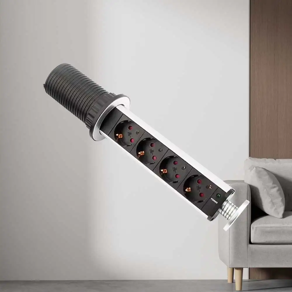 Oswell Desktop Power Socket Hide-power -up Station Desktop Up Socket ...