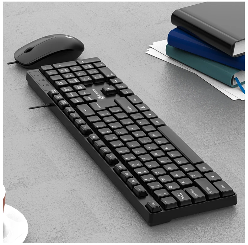 Factory Wholesale Best Cheap Business Wired Usb Keyboard & Mouse 104 ...