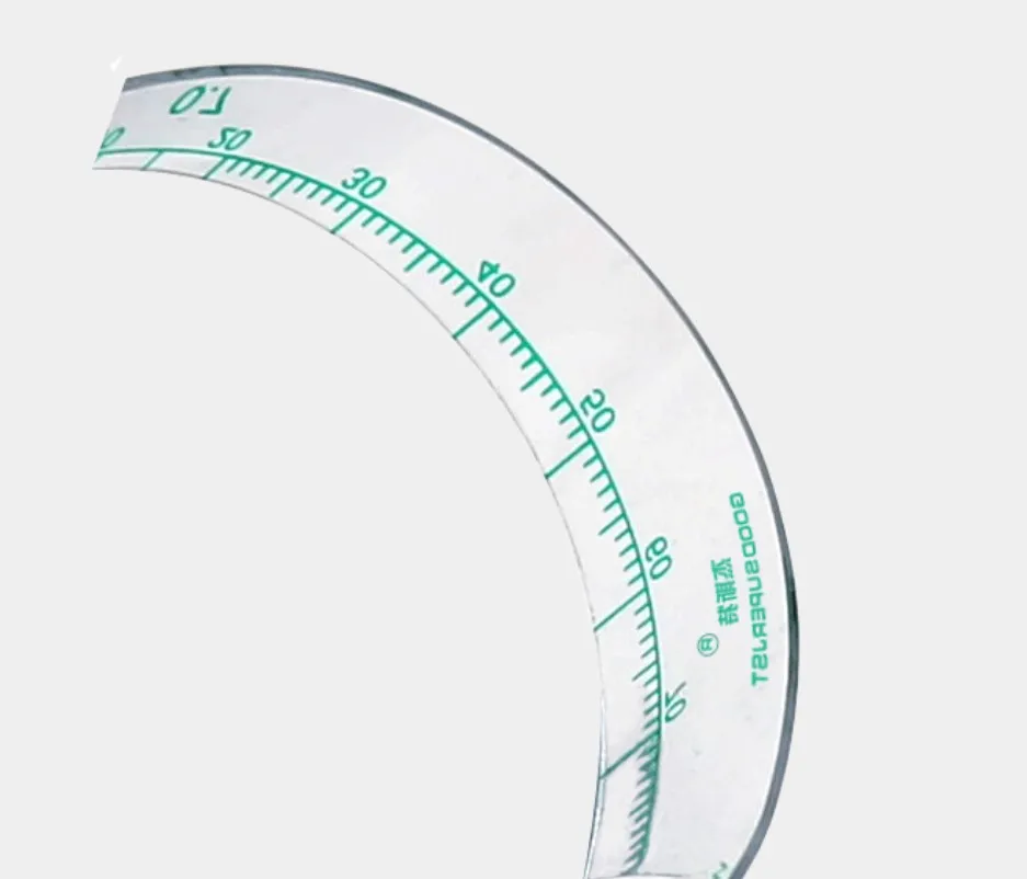 20 Blades Plastic Feeler Gauge - 0.1-2.0mm Thickness Measurement Tool ...