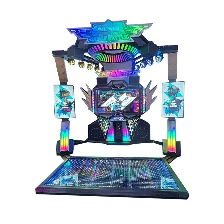 Dual-player Dance Battle Arcade Game Machine Large Music Coin-operated ...