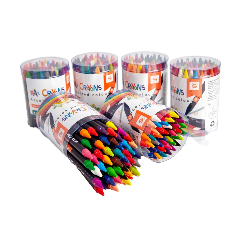 6 Colors Bulk Crayons for Kids| Alibaba.com