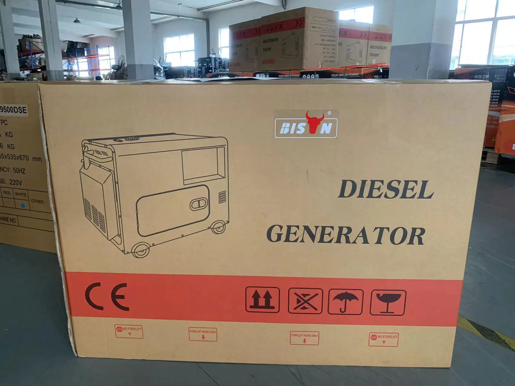 Bison 3kw 4kw 5kw 6kw 7kw Open Type High Power Diesel Generator For Electricity Generation - Buy ...