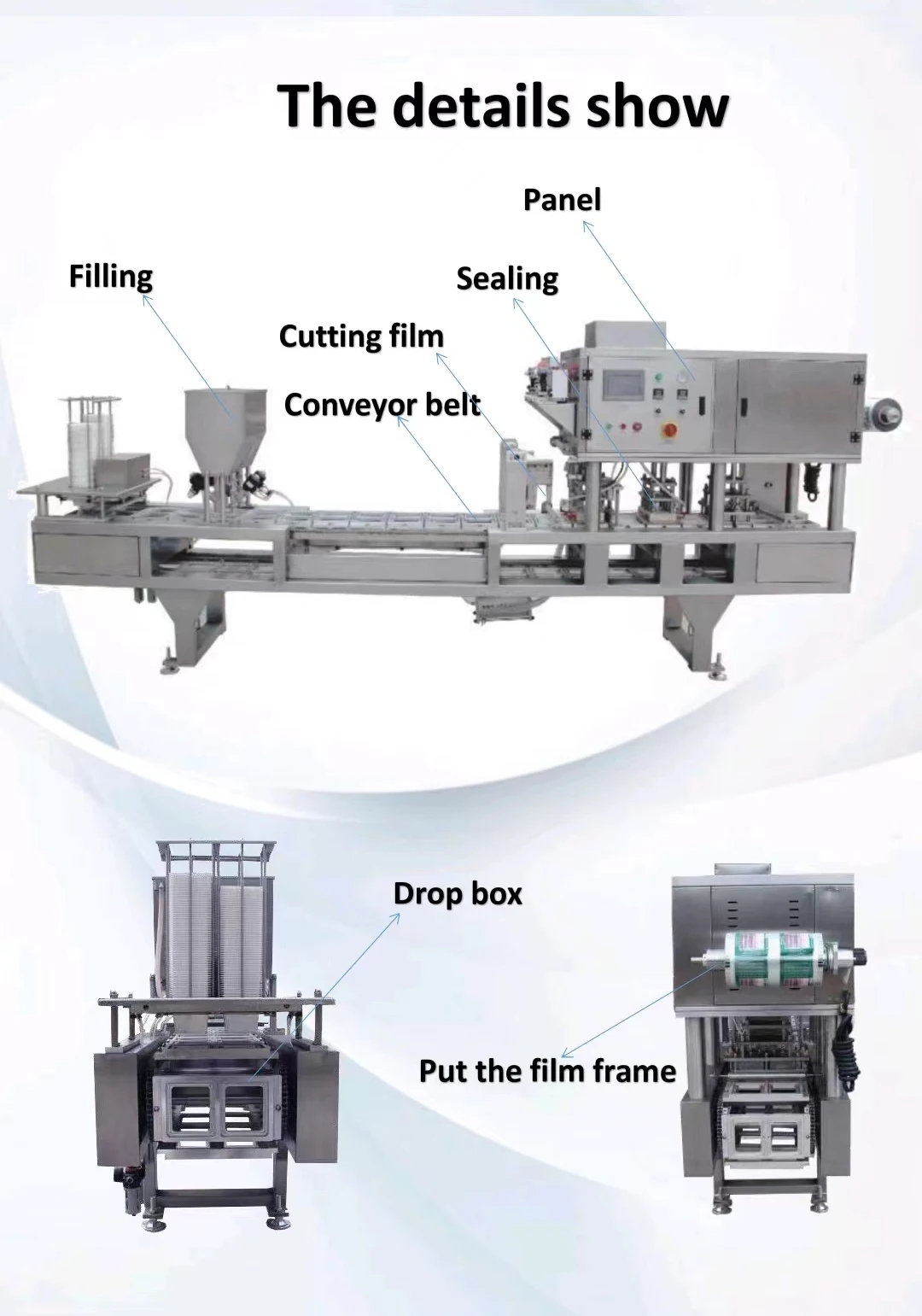 Beancurd Production Packing Soybean Curd Tray Soft Lactone Silken Tofu ...