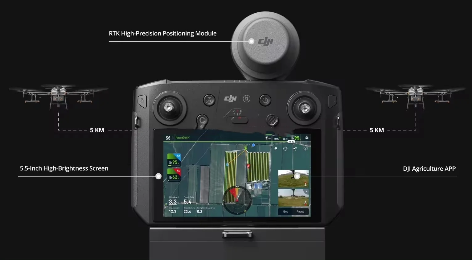 Optimized English Title: Dji Agras T20 Combo: Agricultural Payload ...