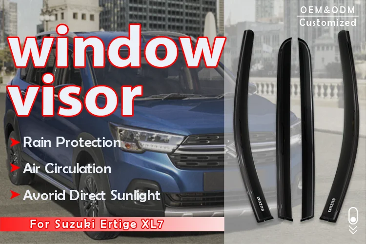 New Arrival Rain Shield Wind Deflector Acrylic Window Visor Car ...