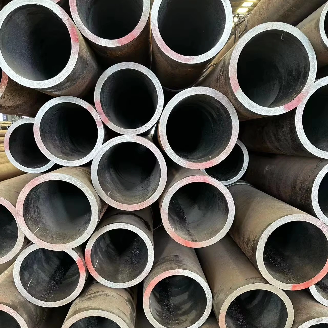 Astm Api 5l Gr B A134 A106 A53 Sch 40 Black Ms Iron Pipe Hot Rolled ...