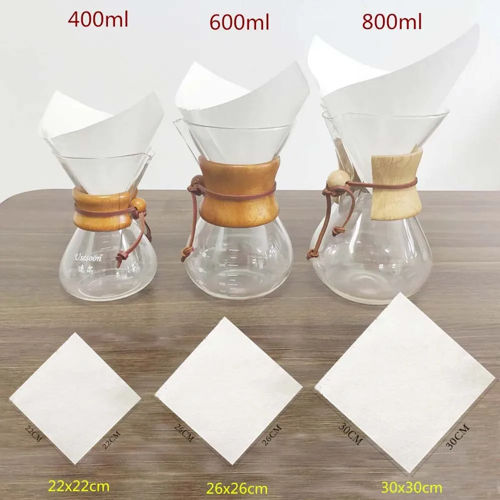 Alibaba.com: Eco-Friendly 3-6 Cups Square Pre-Folded 30x30cm Coffee ...