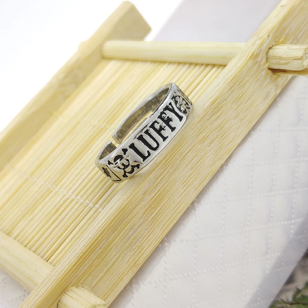 Anime Cosplay Accessories Jewelry Luffy Zoro Adjustable Ring - Buy ...