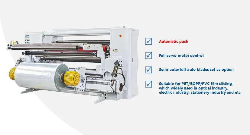 High Speed Self-Adhesive Label Slitting Machine for Paper Packing ...