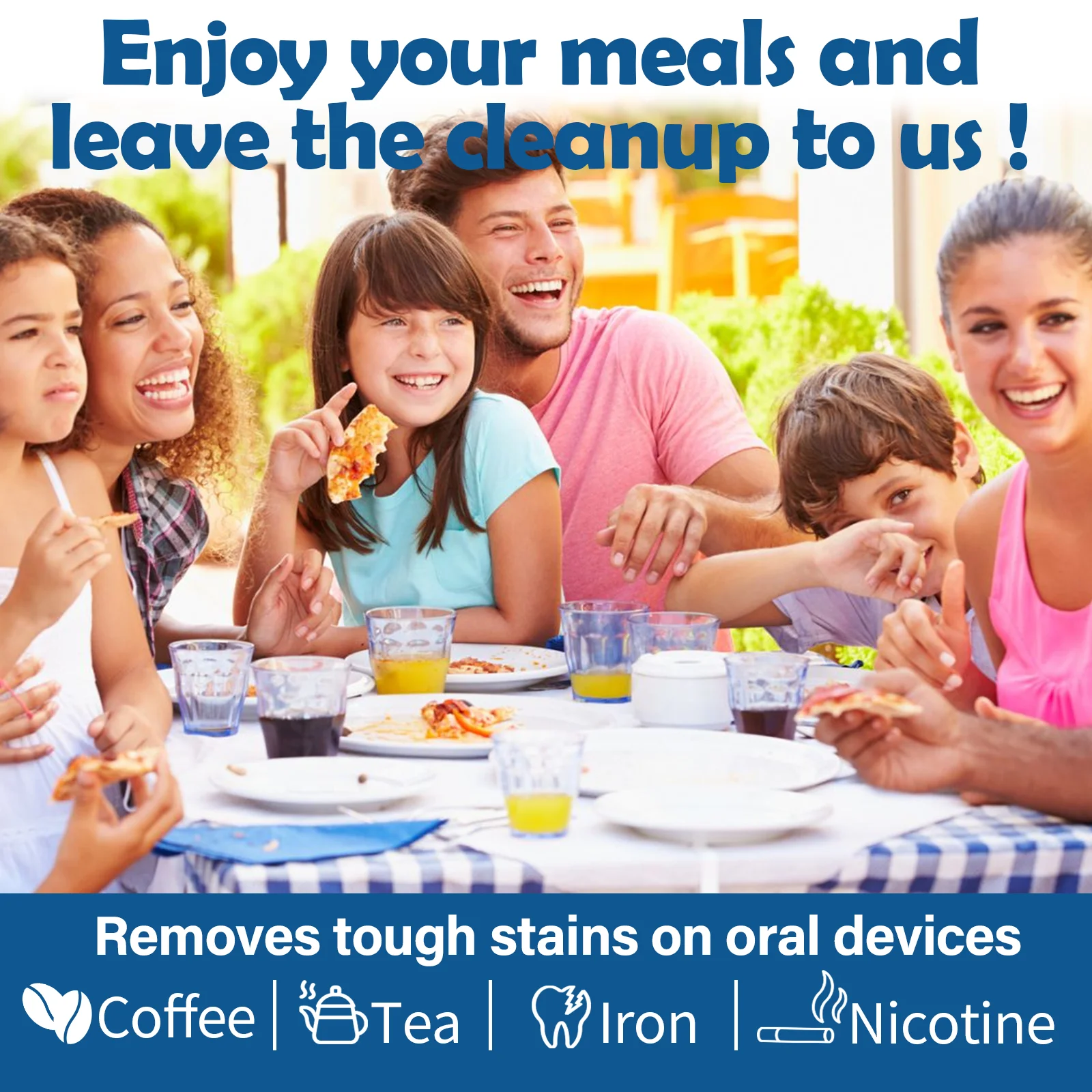 Oem Ratainer Denture Cleaner Tablets Stain Remover And Cleaner For Effective Denture Cleaning ...