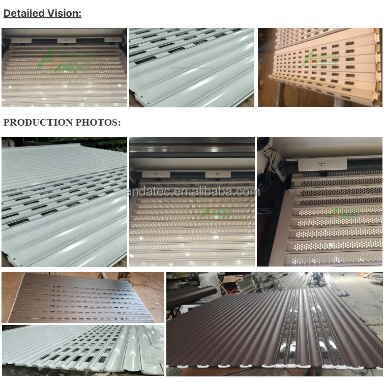 Cheap Manual Steel Grille Roller Shutter Door Security