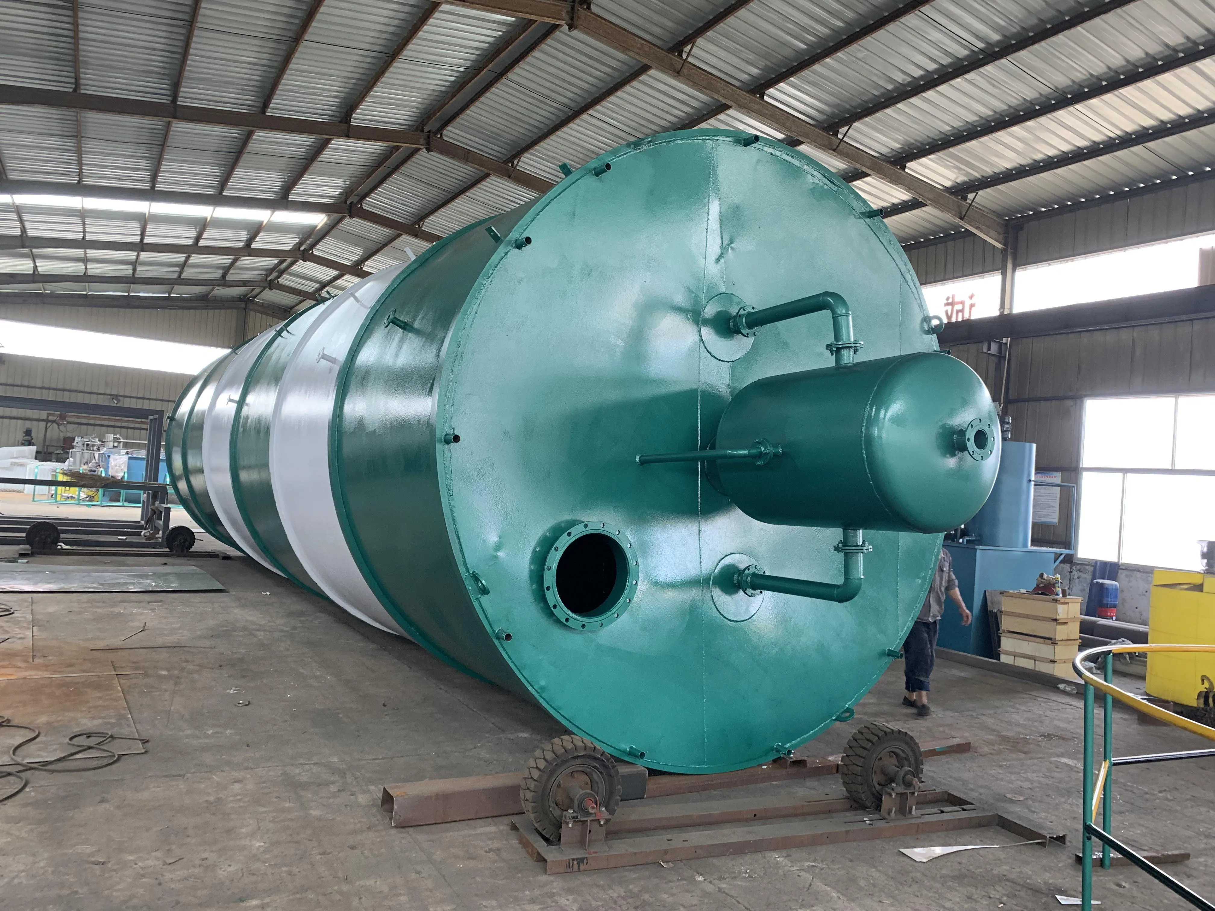 Mild Steel Mechanical Filter Housing Activated Carbon Quartz Sand ...