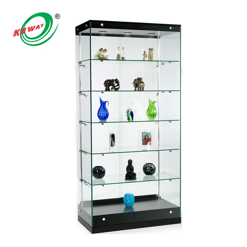 Full Vision Frame Glass showcase Collectible Objects Toys Display ...