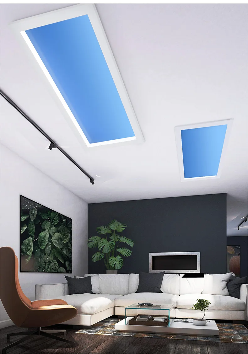 New Design For Indoor Use Ultra Slim Led Blue Sky Panel Light - Buy ...