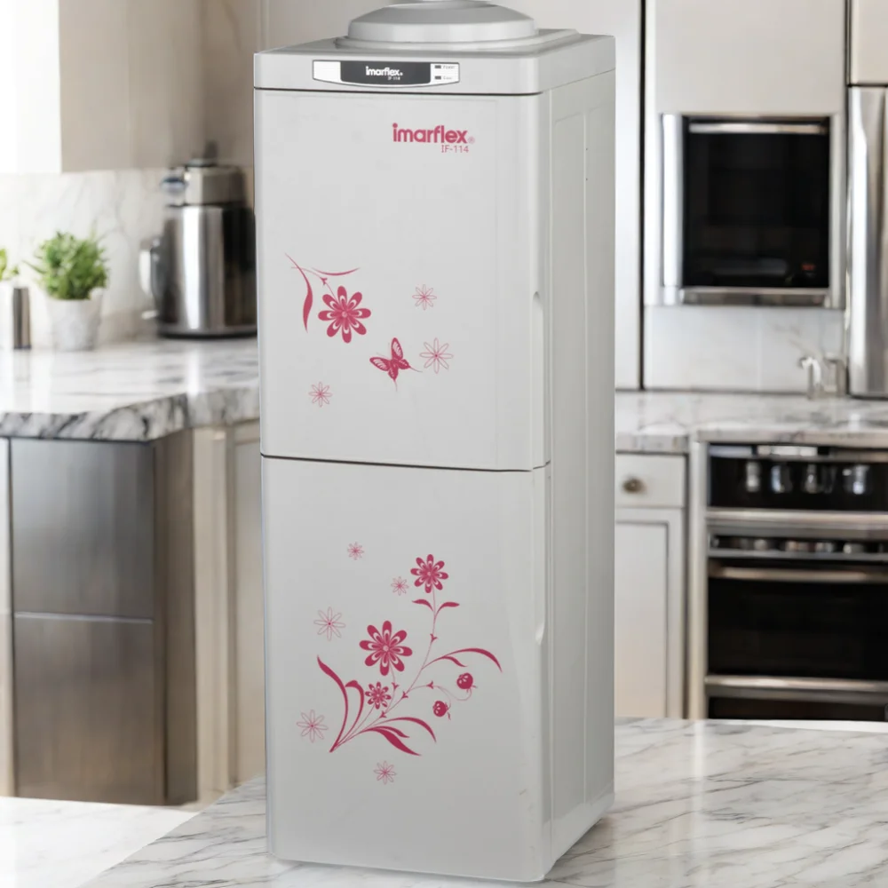 Double Door Water Dispenser Stand Installation Plastic Housing For ...