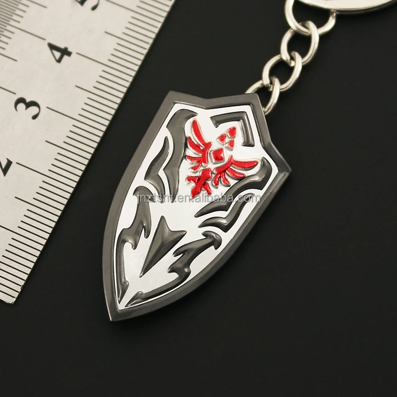 Wholesale Royal Guard's Shield Mini Metal Sword Zelda Keychain Game ...
