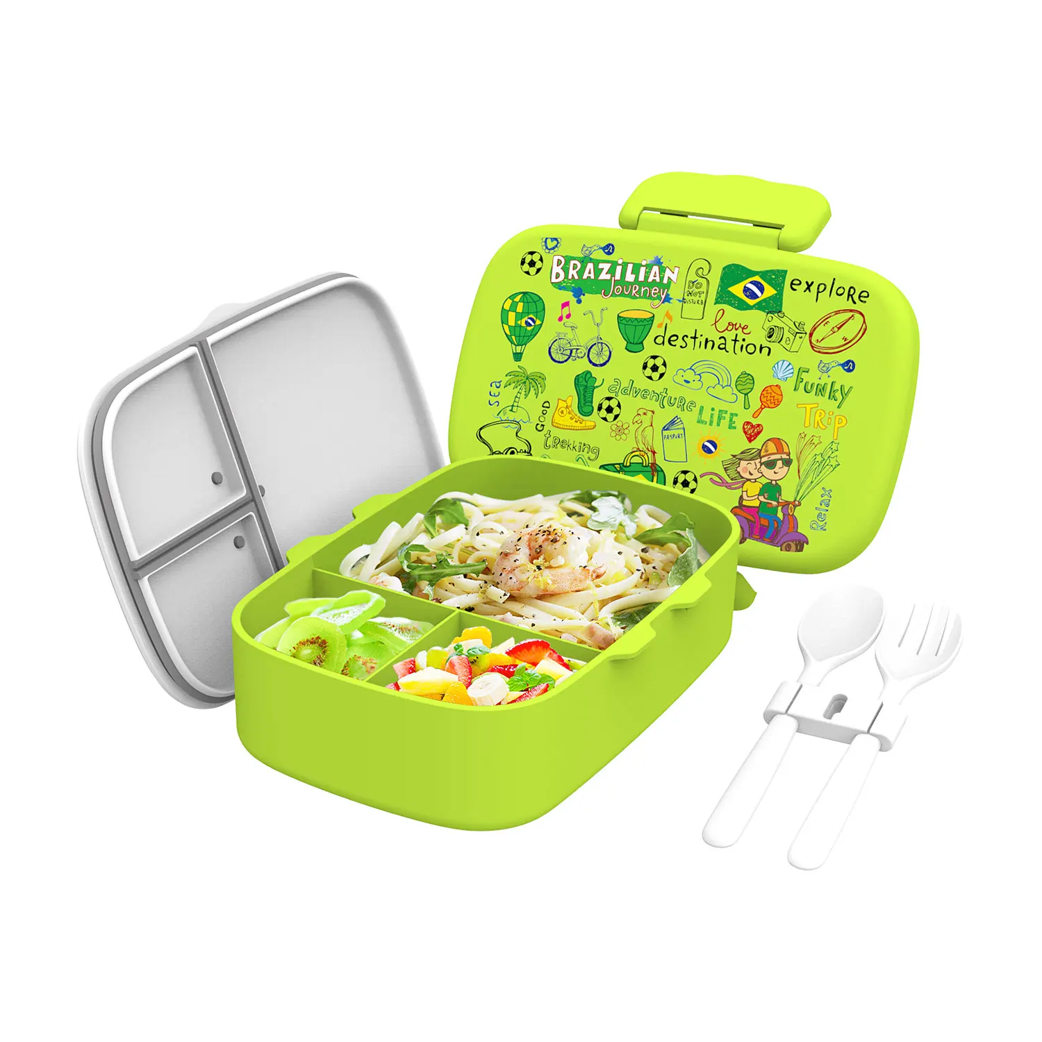 2023 New Trend Back To School Bento Box Promotional Simple 3 ...