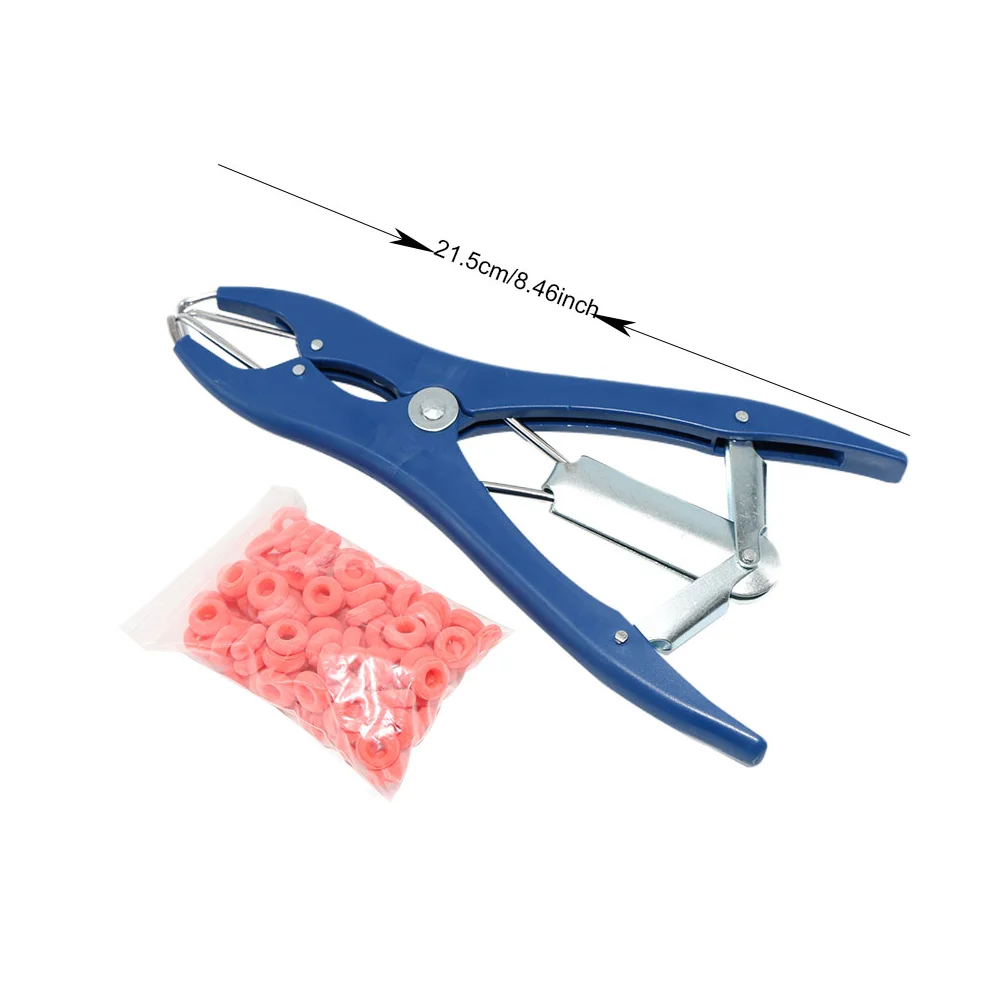 Plastic Steel Expansion Forceps Sheep Castration Forceps Tail Breaker Castrated Latex Rubber ...