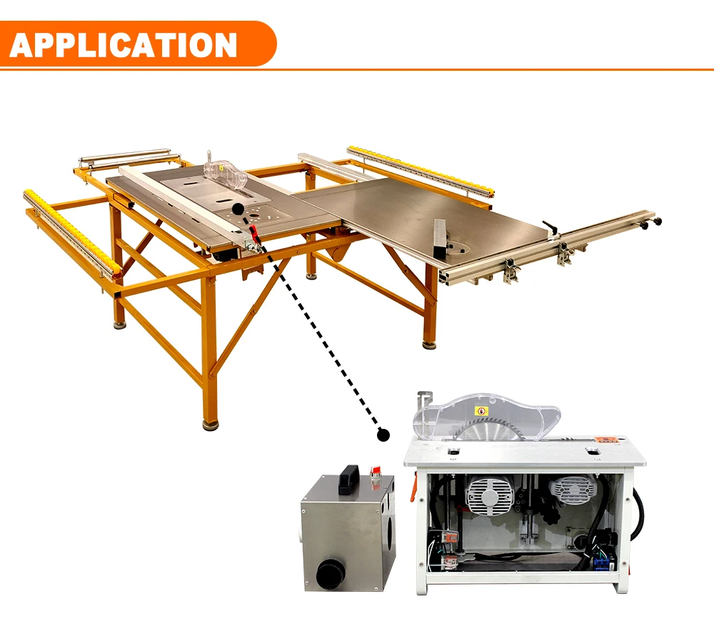 Folding Table Saw - Portable & Efficient Woodworking Tool