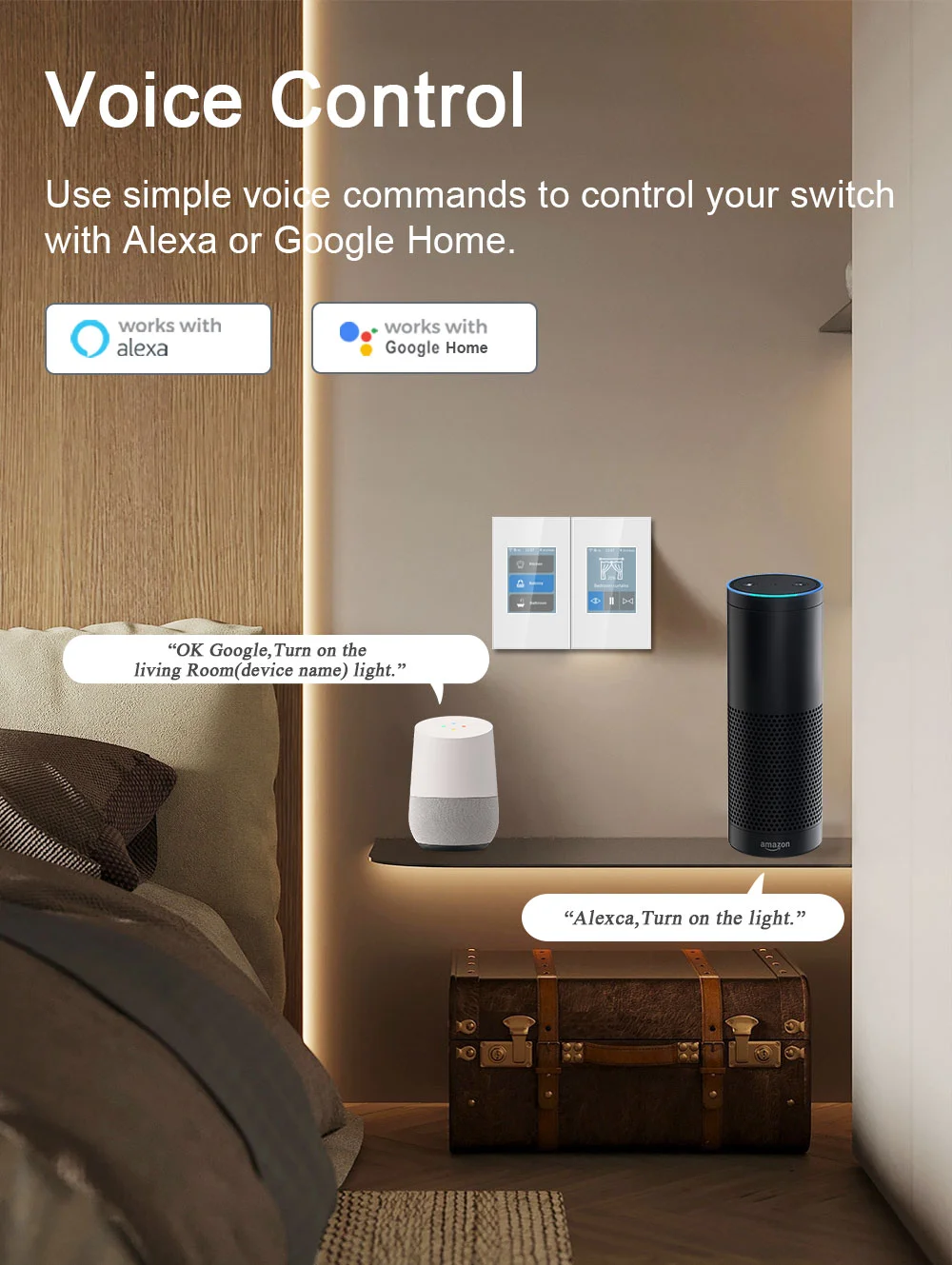 New Arrival Smart European Wifi Touch Switch With Zibgbee Switch ...