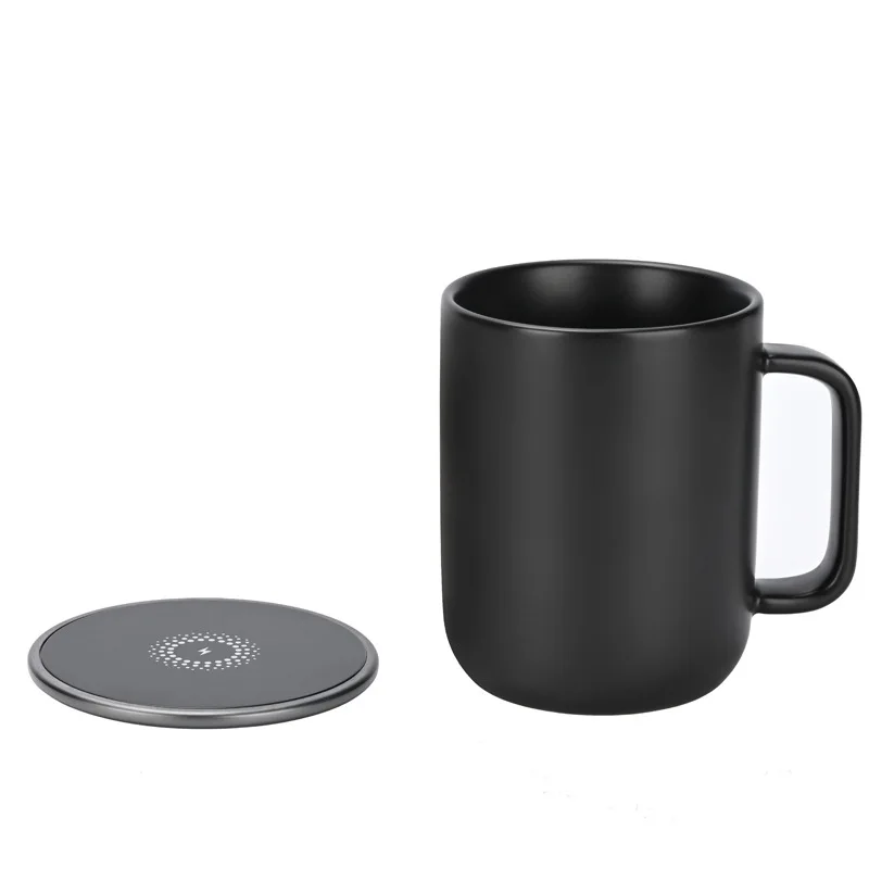 Temperature Control Smart Heated Mug Warmer With Wireless Charging ...