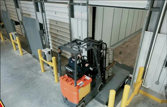 Panda Mechanical Vertical Electric Dock Leveler Mobile Container Supply ...