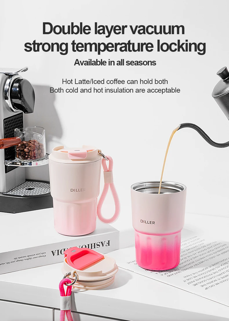 Stylish & Sustainable: Diller Insulated Coffee Mugs