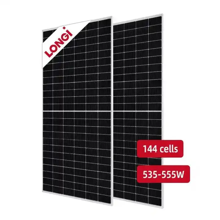 Longi Solar Power Panel 550w Bifacial Solar Panel 540w 545w 550w Longi ...