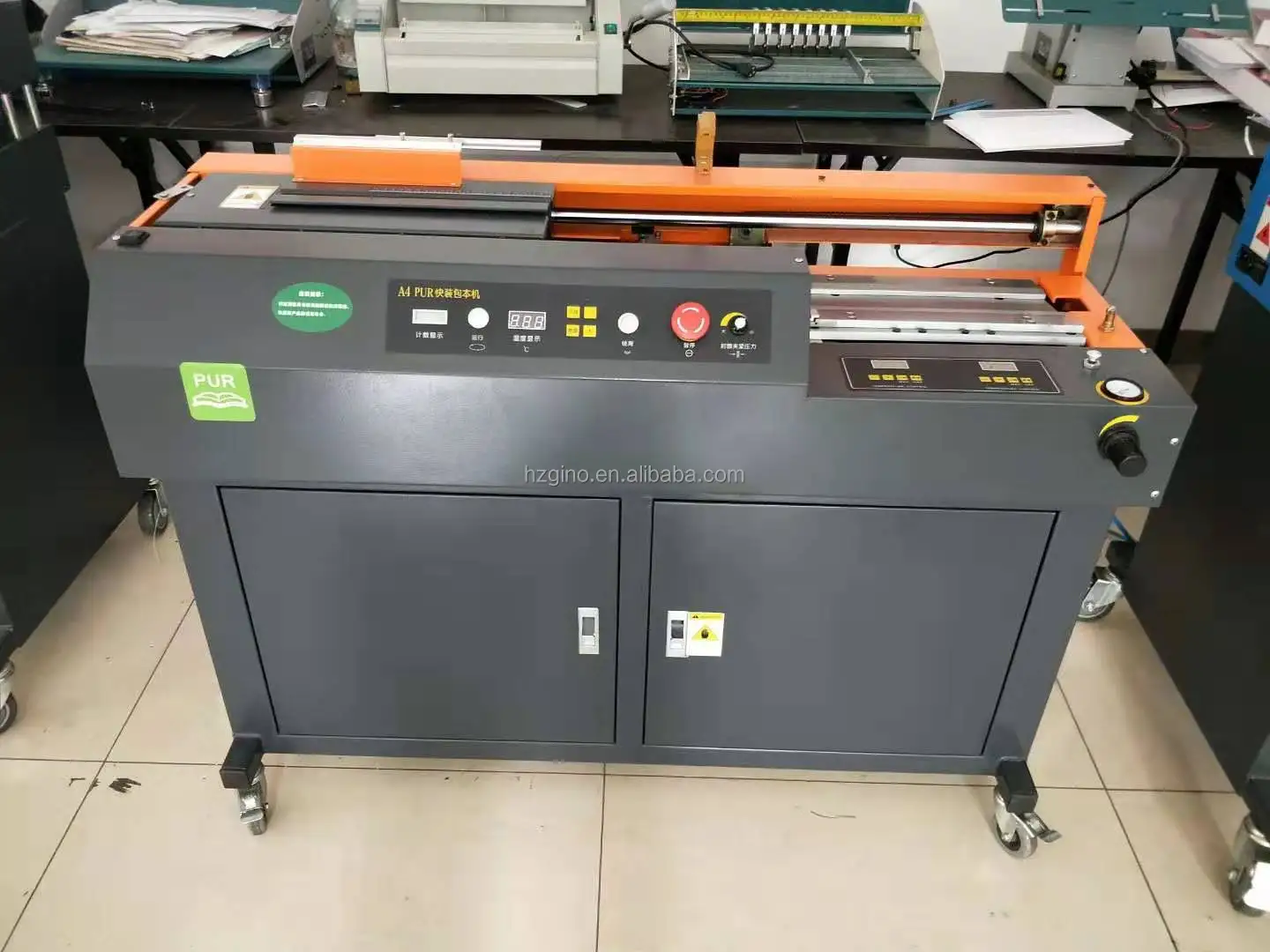 A3 Size PUR Perfect Binder Glue Binding Machine for Books