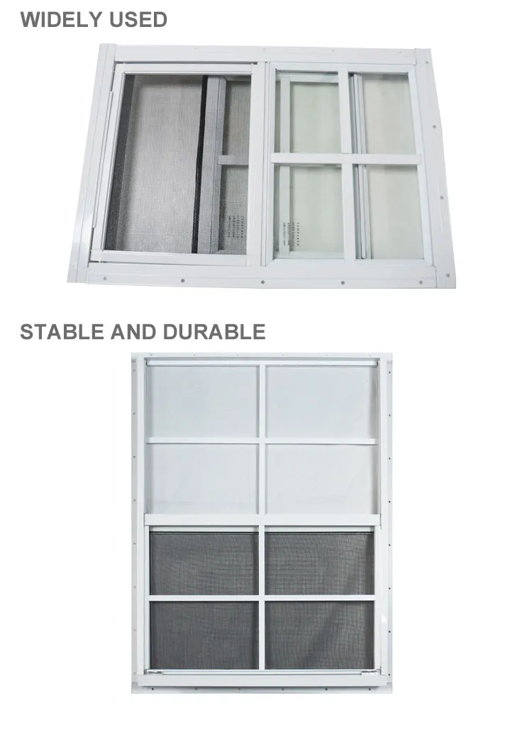 Aluminum Windows Colonial Sash Vertical-sliding-window Lower Sash Single Hung Single Hung White ...