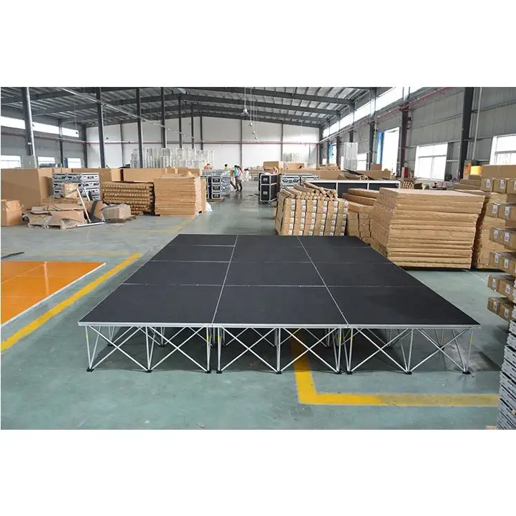 Cheap Folding Mobile Portable Fashion Adjustable Stage Platform For ...