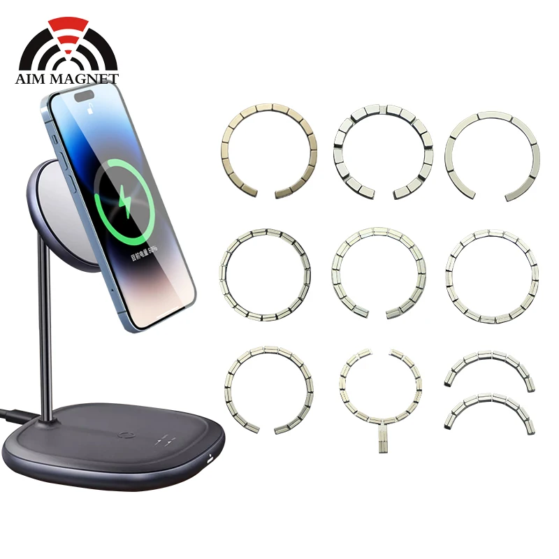 Ring Receiver Ndfeb Industrial Permanent Magnet Patch Mobile Wireless ...