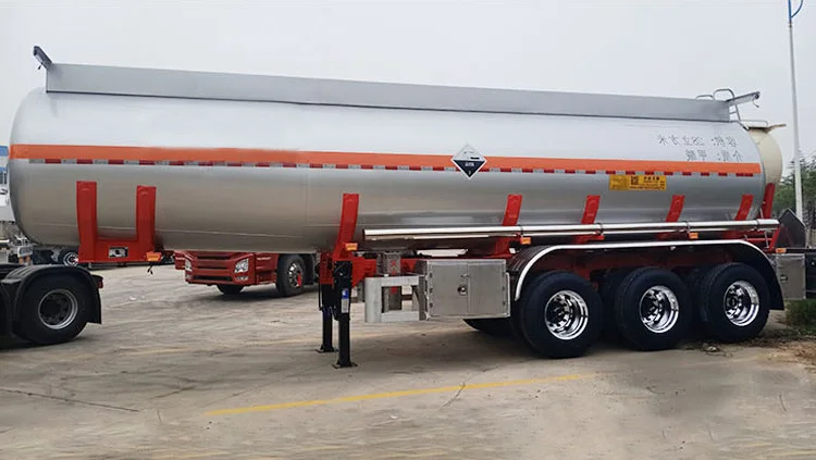 2/3 /4 Axle Heavy Duty Fuel Tanker Semi Trailer Crude Gasoline Petrol ...