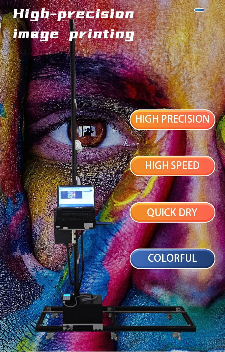 High Quality HD Enhanced 3D Vertical Wall Inkjet Mural Printer for ...