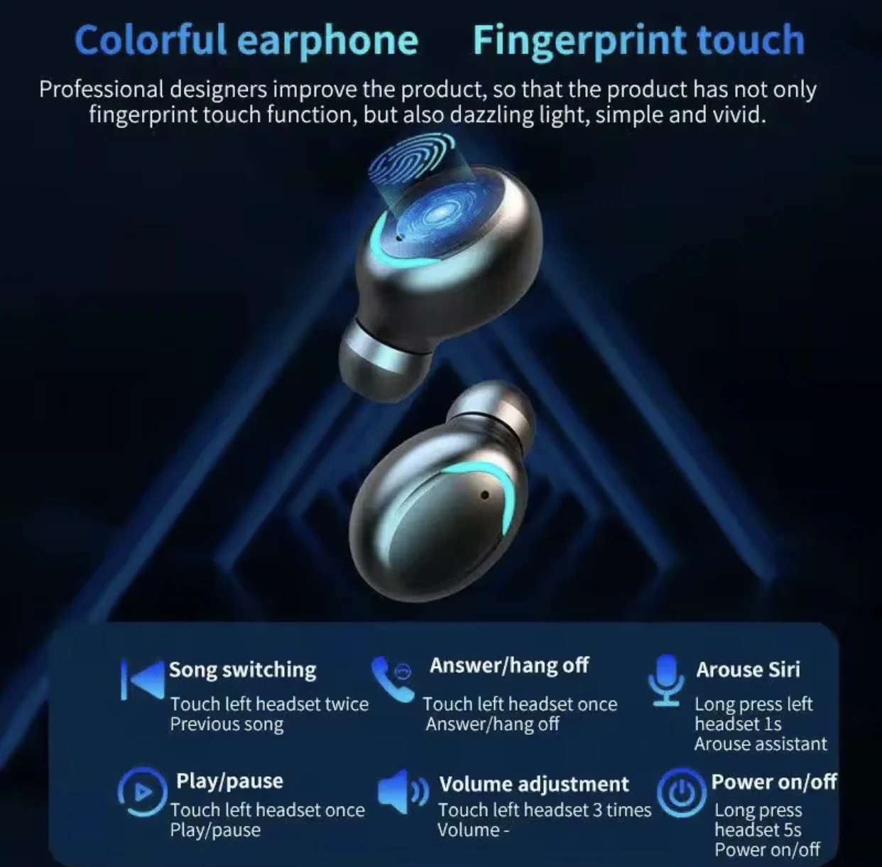 Small Wireless Earbuds Cheap Wireless Earphone Sports Earbuds Games ...