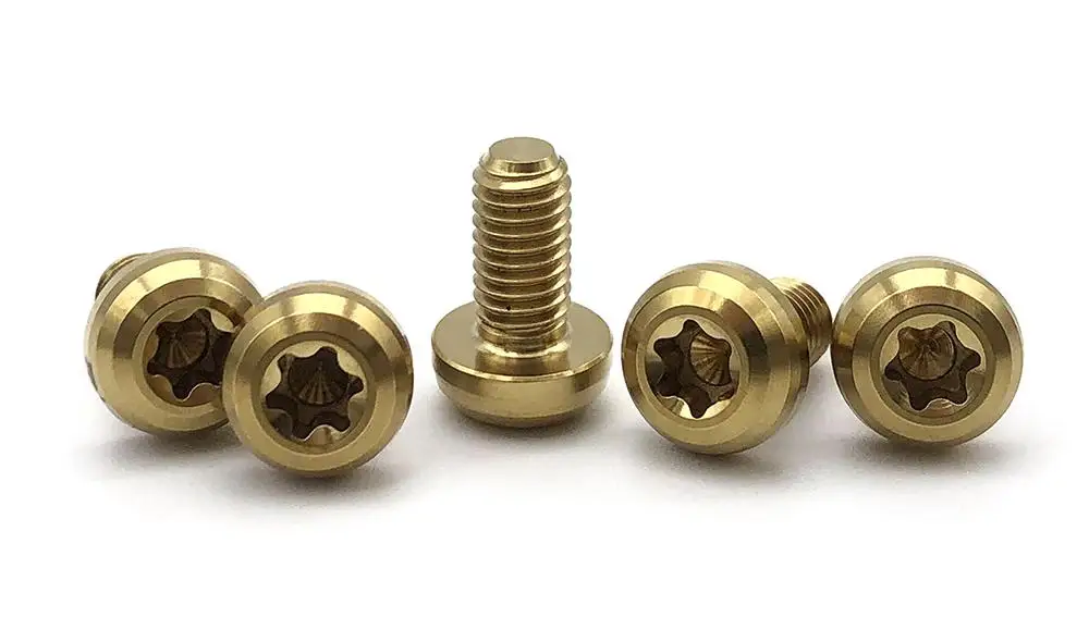 Titanium Fasteners High-strength Torx Pan Head Screw Non-ferromagnetic ...