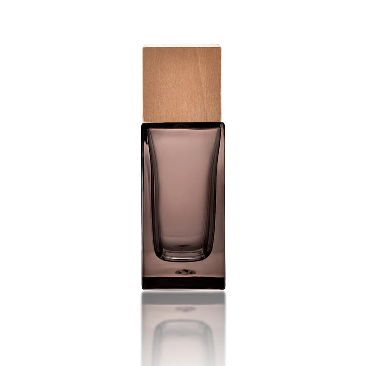 Luxury 50ml Rectangular French Perfume Bottle Bayonet Spray Bottle With ...