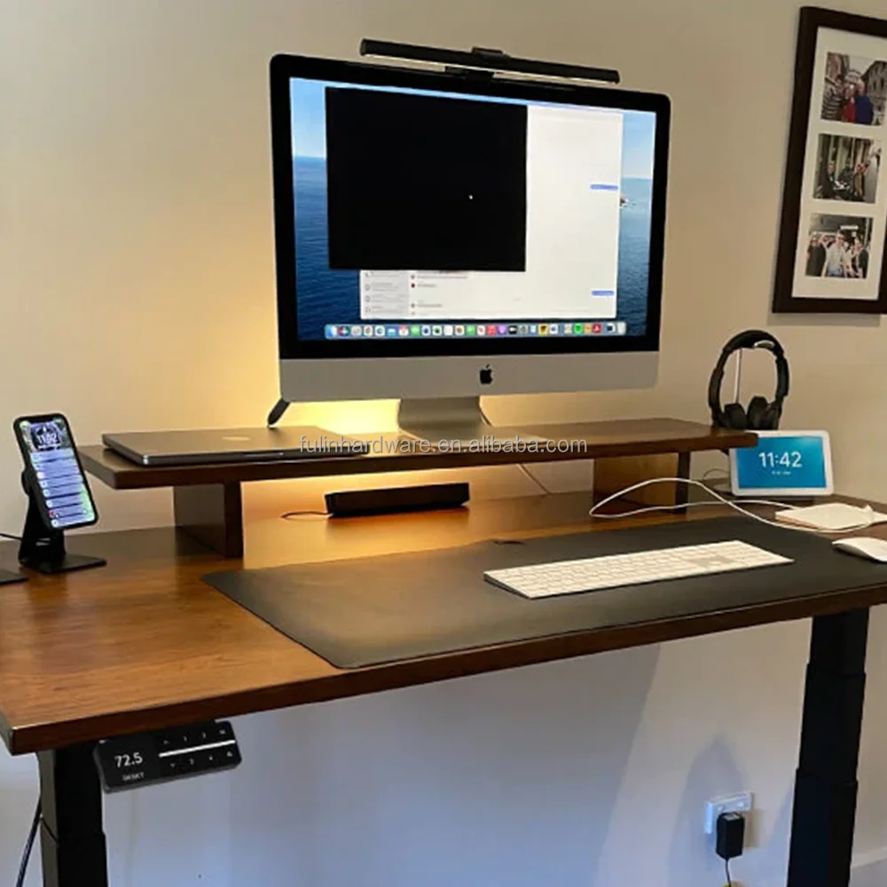 Modern & Simple Design Home Office Automatic Electric Standing Table ...