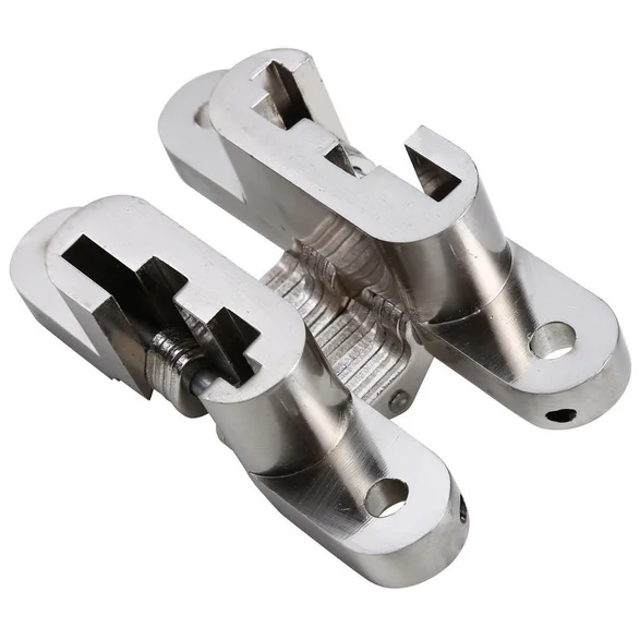 Stainless Steel Cross Hidden Hinge Corner Interior Door Hinge Concealed ...