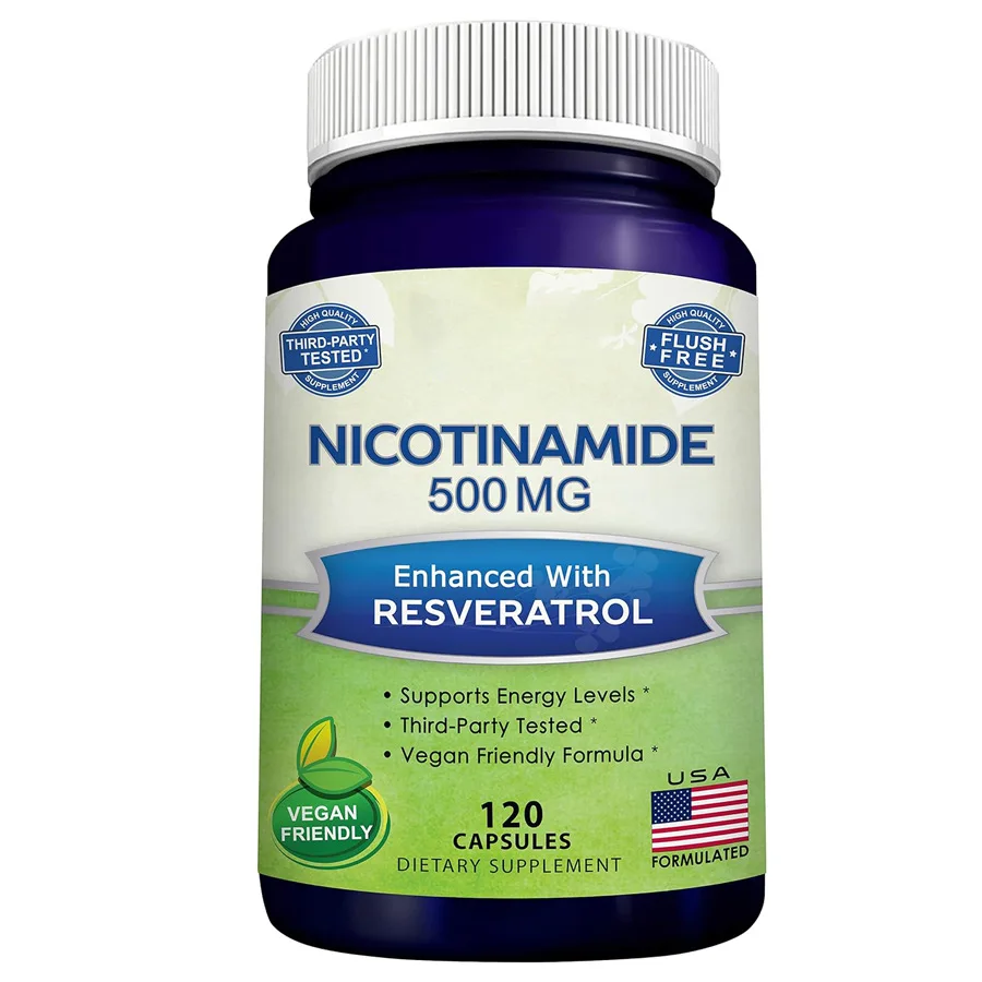 Lifeworld Nad Nicotinamide Mononucleotide 500mg Organic 20% Resveratrol ...