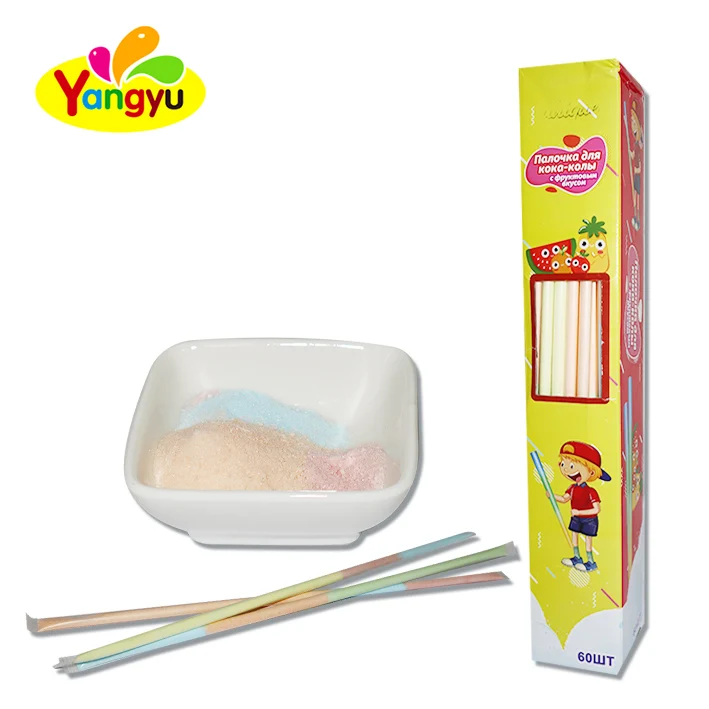 Colorful Mixed Fruit Powder Candy And Sweets Sour Candy Stick Cc Stick ...