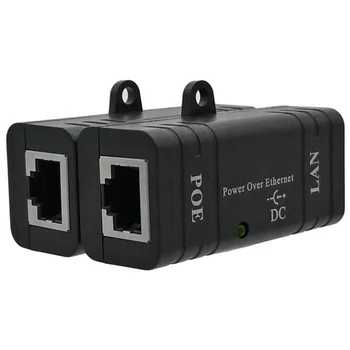 Poe Injector Splitter Poe Combiner Dc 5-48v Power Over Ethernet Adapter ...