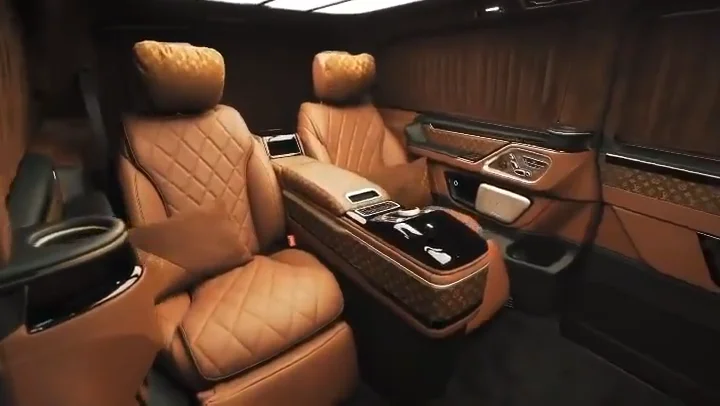 Luxury Car Interior Aero Seat Console Mercedes Vito W638 W447 Interior ...