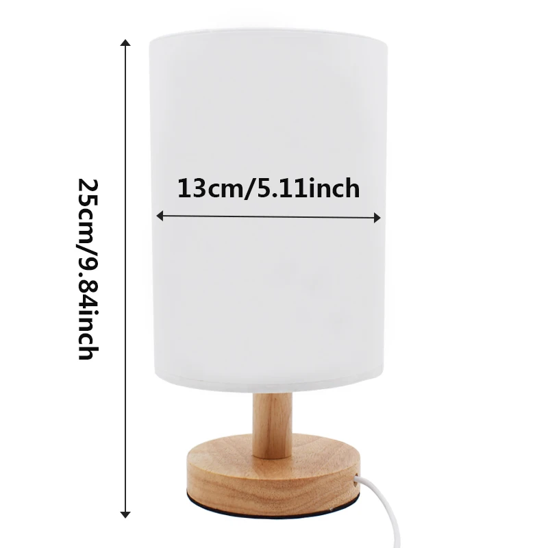 Rechargeable Dye Sublimation Table Light Lamp With Wooden Base - Buy ...