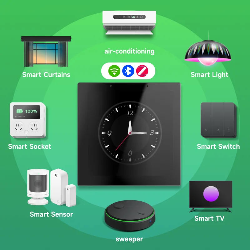 2025 OEM Tuya Smart Zigbee Gateway Flip Design WiFi Alexa Integration ...