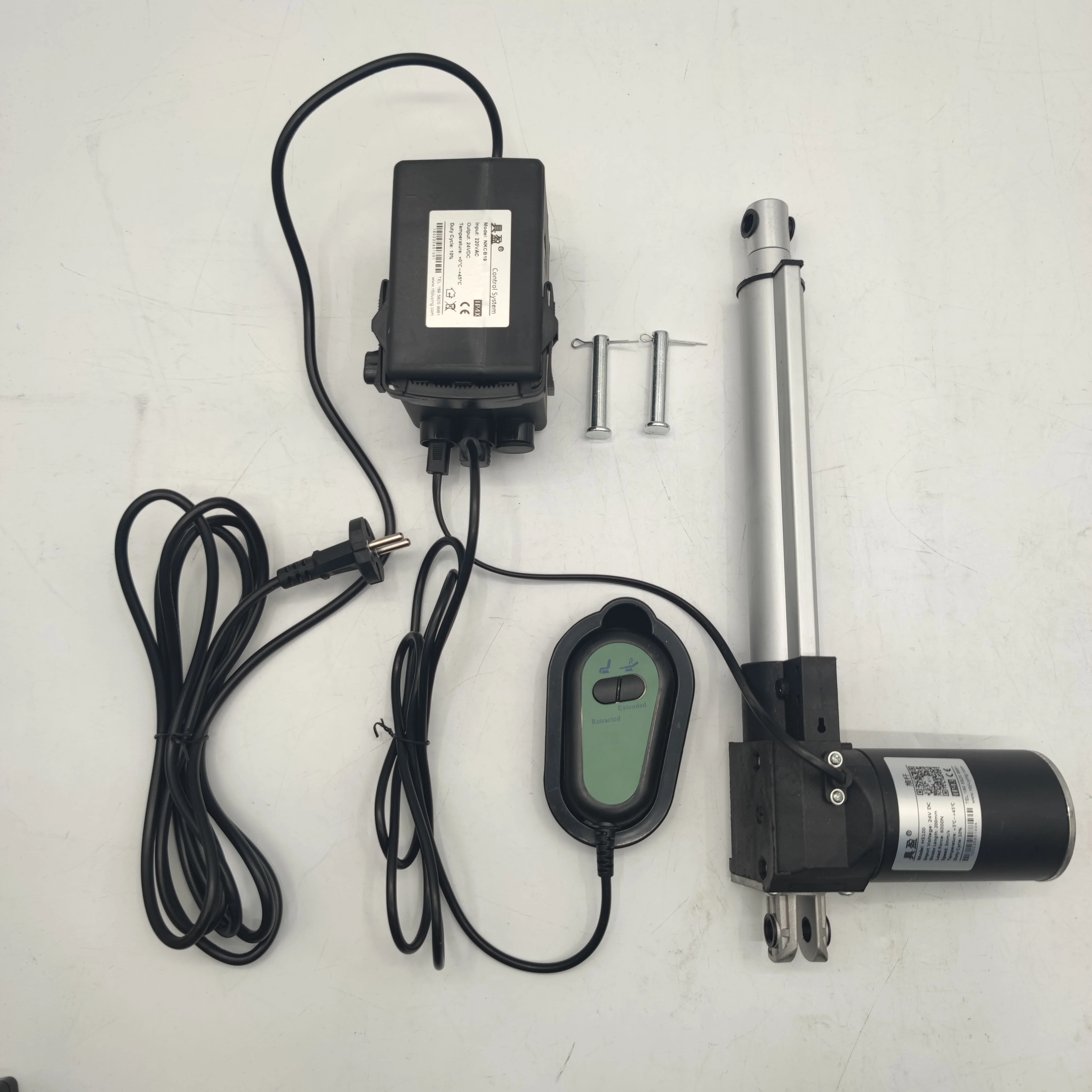 24v DC Motor & Wireless Remote Controller for Linear Actuators