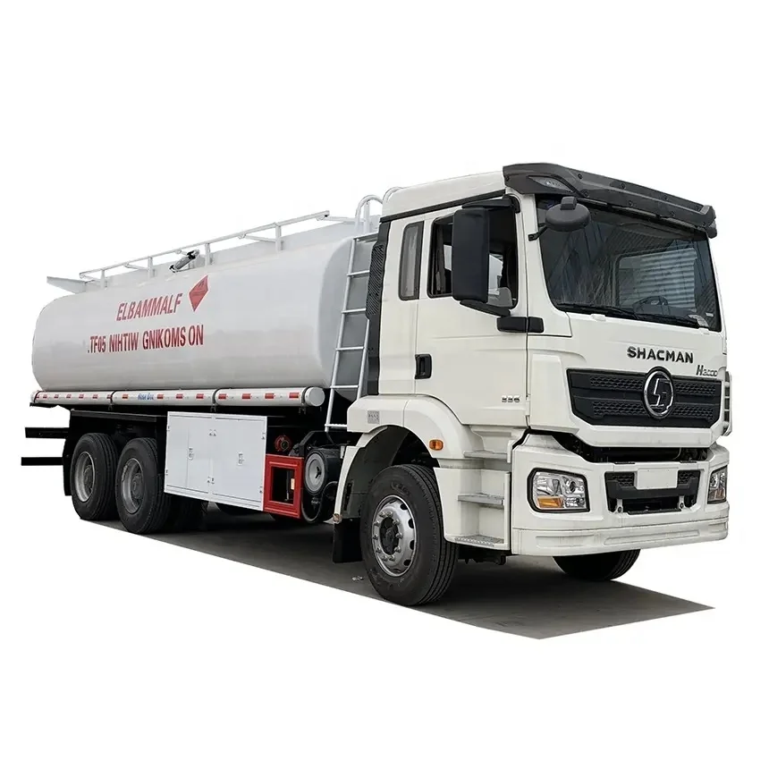 SHACMAN 20000 liters Oil bowser truck 6X4 Fuel tanker truck with ...