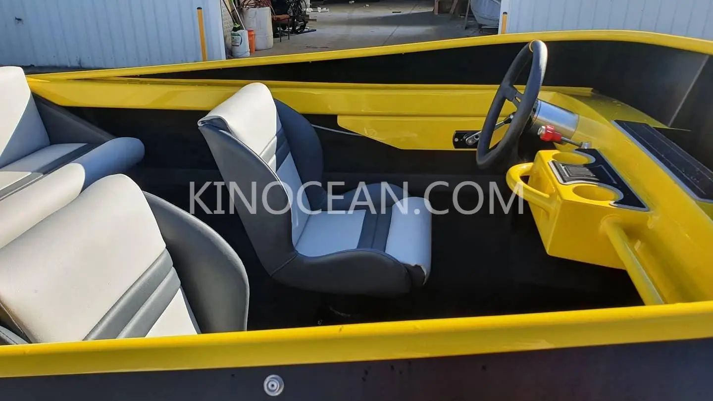 KINOCECEAN 12ft Aluminum Jet Ski Boat Hull Kit Set for River Racing ...