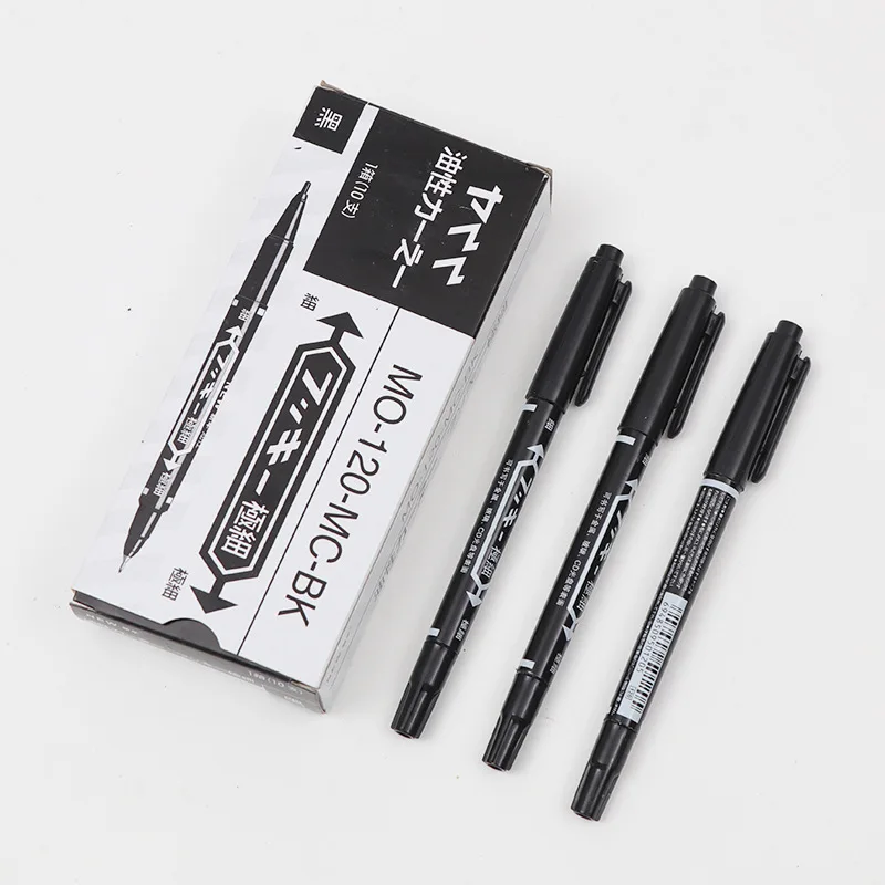 Dual Tips Design Permanent Marker Pen Set Cd Marker Pens With Two ...